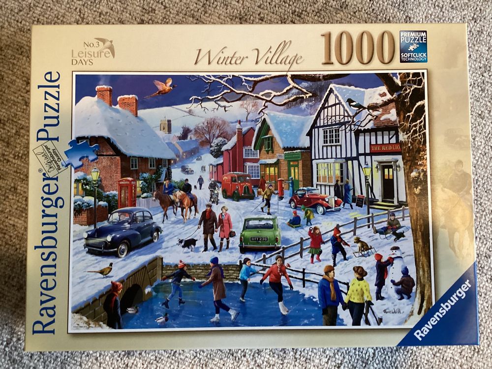 1000er Ravensburger Puzzle Winter Village | Kaufen auf Ricardo