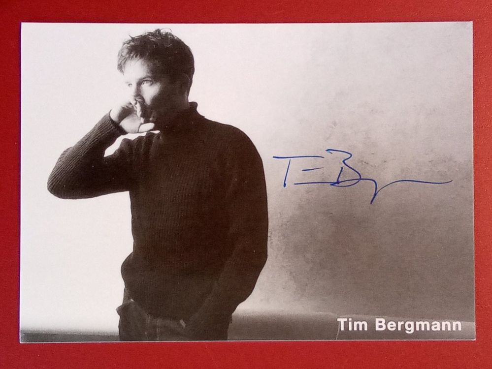 Tim Bergmann Autogramm signiert Fotopostkarte 10x15cm | Kaufen auf Ricardo