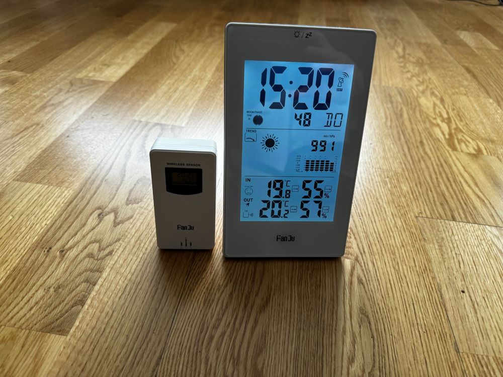 Fan Ju Wetterstation + 1 Aussensensor (Gebraucht) in Liestal für CHF 5 ...