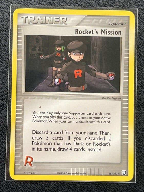 2004 Rocket`s Mission 88/109 EX Team Rocket Returns (Neu (gemäss ...