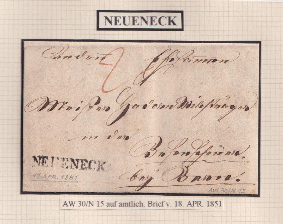 NEUENECK seltene Abstempelung ! | Kaufen auf Ricardo