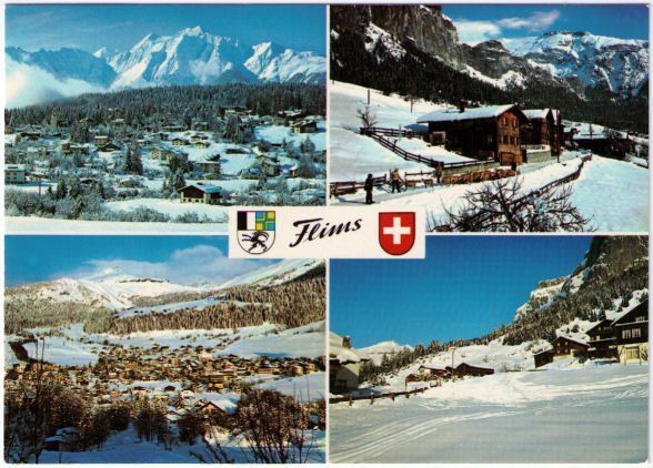 Flims - 4 Bild AK | Kaufen auf Ricardo