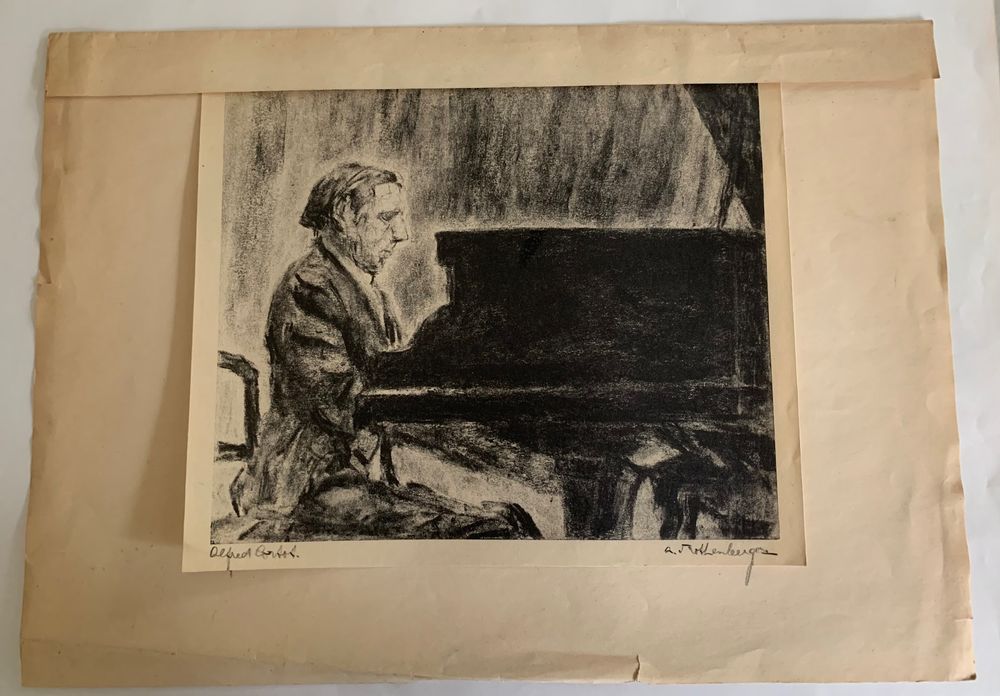 Albert Rothenberger (St. Gallen 1906-1964) orig. Zeichnung (Gebraucht ...