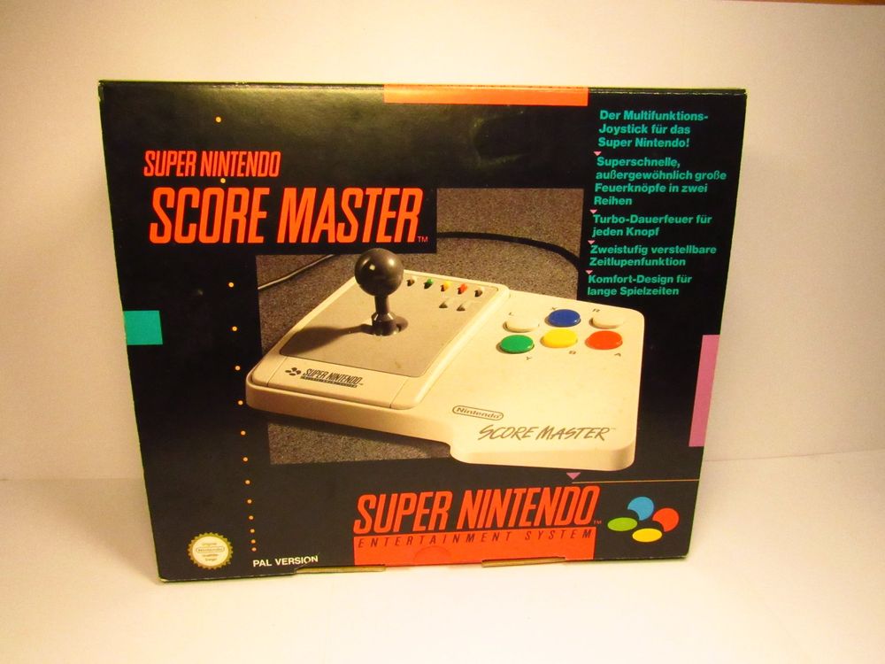 Original SNES Controller "ScoreMaster". NOS-Neuware. Rarität (Neu und ...