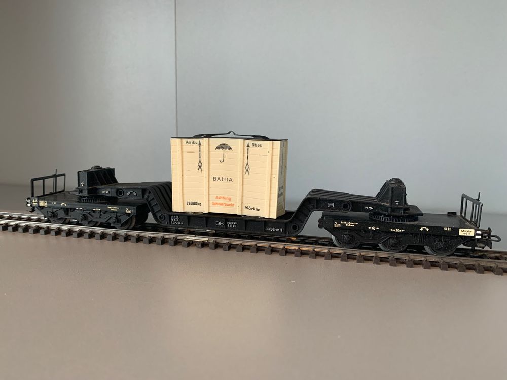 Märklin HO 4618 DB Tiefladewagen SSI 53 - mit OVP | Kaufen auf Ricardo