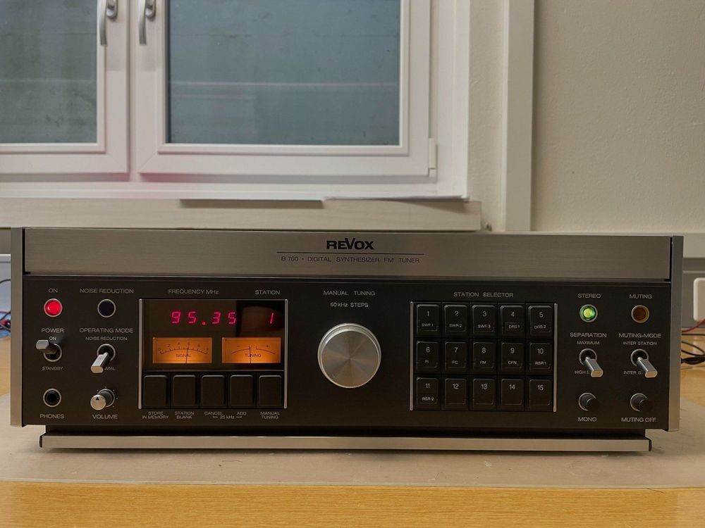 ReVox B760 Digital Synthesizer Tuner FM | Kaufen auf Ricardo