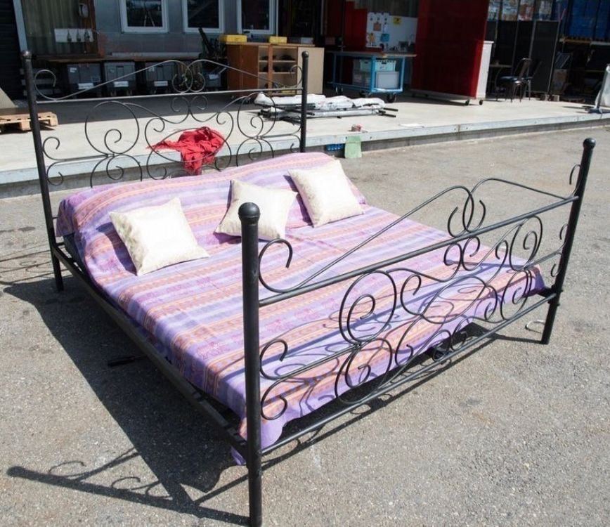 Schmiedeeisernes Bett - Lit en fer forgé "Marrakech" - Neuf | Kaufen ...