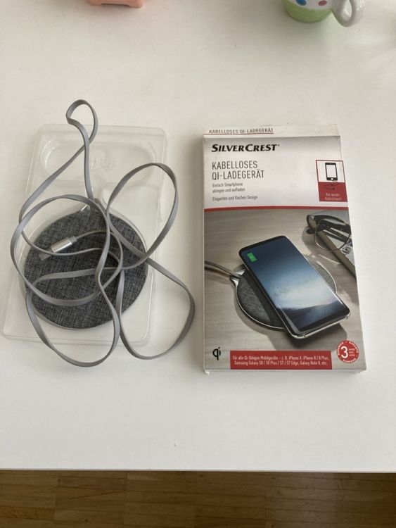 Qi Ladegerät SilverCrest - wie neu! | Kaufen auf Ricardo