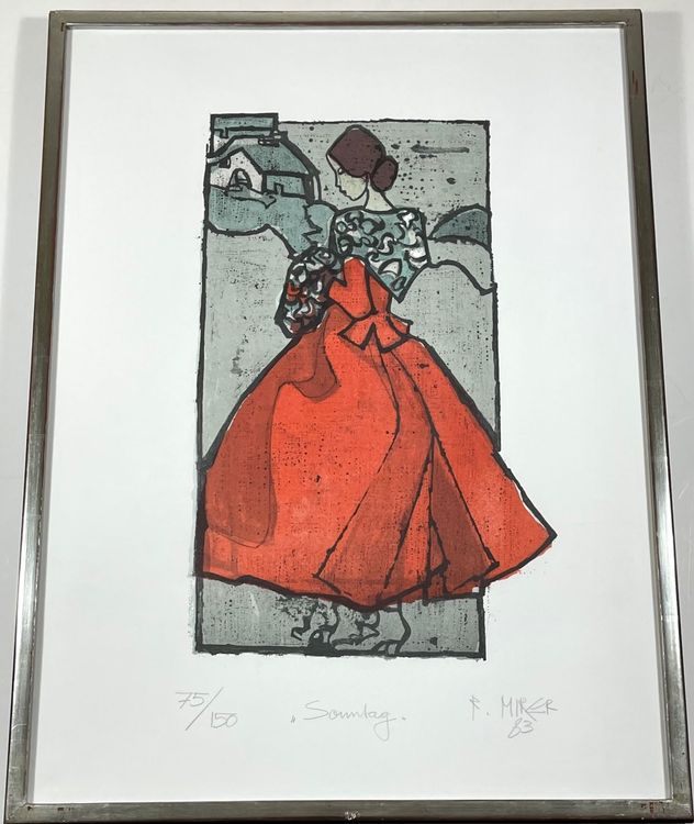 Rudolf Mirer Lithographie Handsigniert (Gebraucht) in Root für CHF 625 – mit Lieferung auf ...