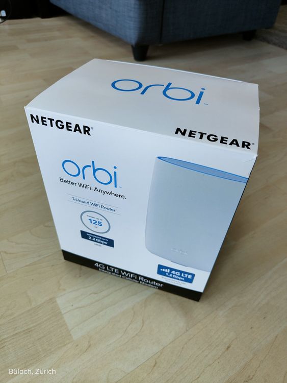 Netgear Orbi 4G LTE WiFi (Neupreis 360) (Gebraucht) in Bassersdorf für ...