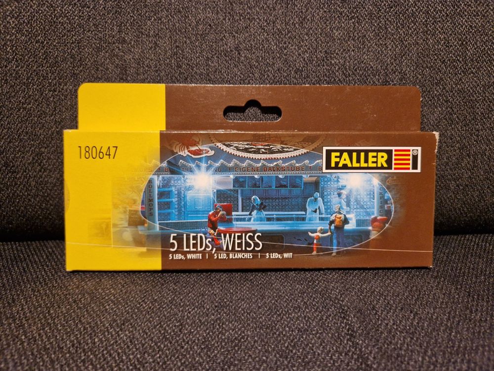 Faller 180657, 5 LEDs, weiss, Spur H0 | Kaufen auf Ricardo