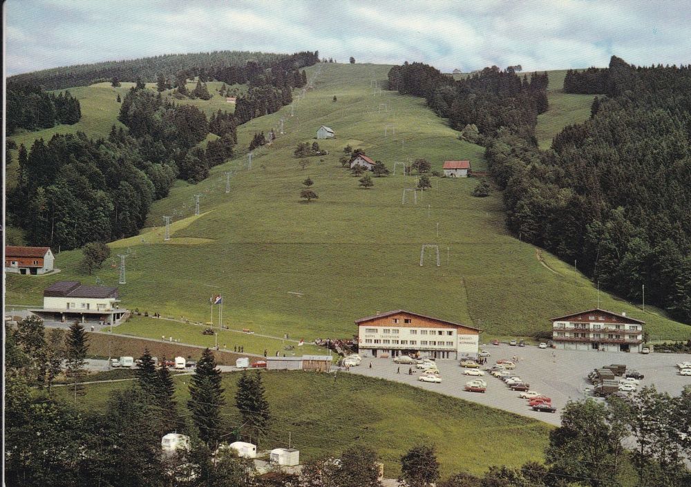 Atzmännig-Goldingen (SG) Farbkarte mit Sesselbahn und Hotel | Kaufen ...