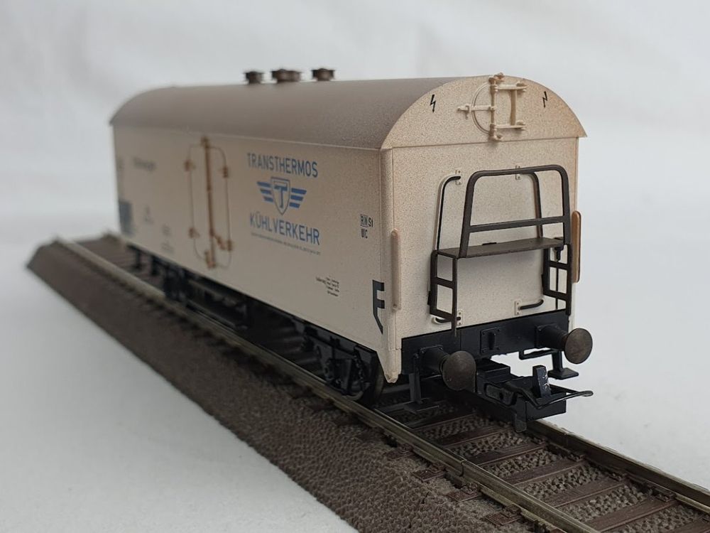 Trix 23981 DB Kühlwagen “Transthermos” gealtert, H0, OVP (Gebraucht) in ...