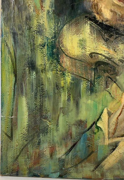 Jean Monod (XX) Gemälde Mann mit Geige (Gebraucht) in Root für CHF 40 ...