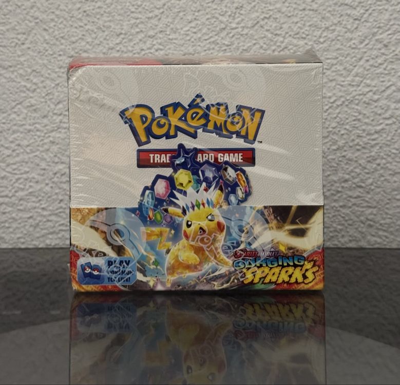Pokémon EN Surging Sparks Display SV8 (Neu und originalverpackt) in ...