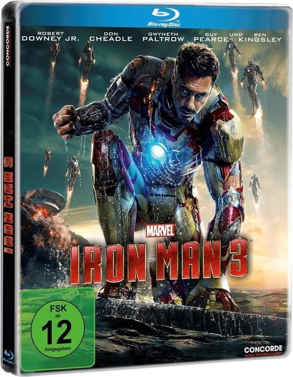 Iron Man 3 (Steelbook Blu-Ray) (Neu (gemäss Beschreibung)) in Bern für ...