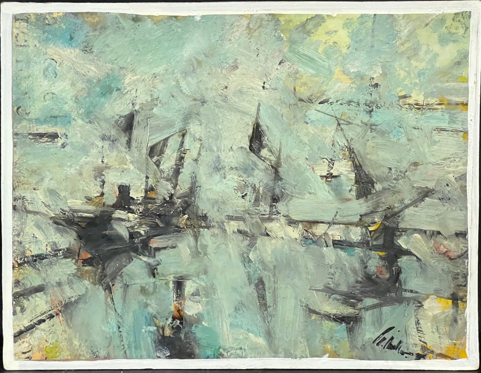 Walter Emil Müller. Hafen mit Motorschiffen (Gebraucht) in Zumikon für CHF 100 – mit Lieferung ...