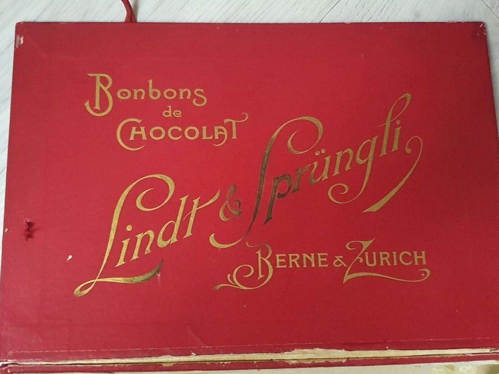 Lindt & Sprüngli antike Box orginal Holz | Kaufen auf Ricardo