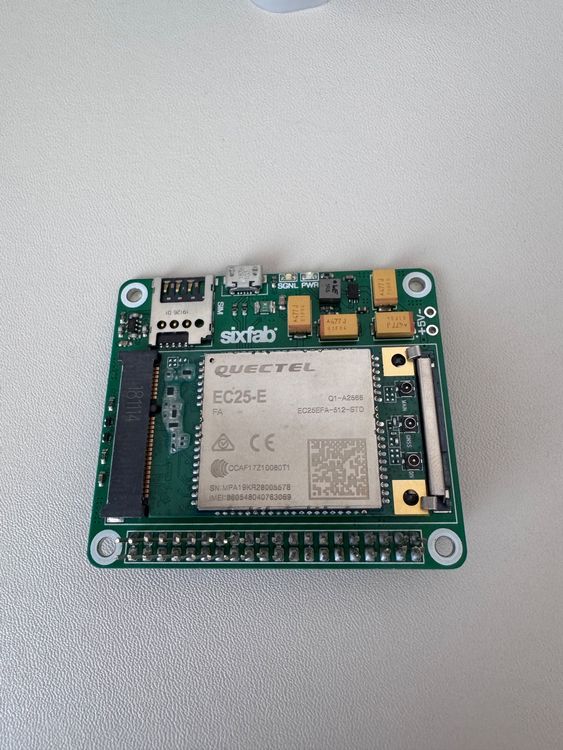 Sixfab 3G/4G/LTE base shield + Module Quectel EC25-E (Gebraucht) in ...
