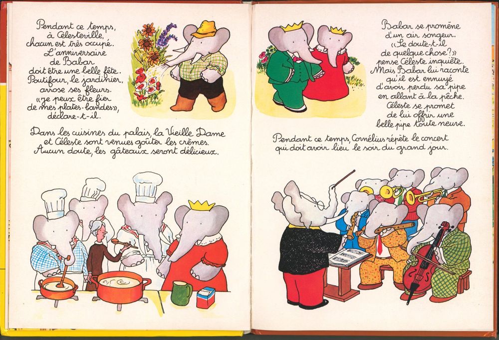 8x Babar, inkl 2 CD,Kinderbuch, enfants, Francais,Kinderbuch (Gebraucht ...