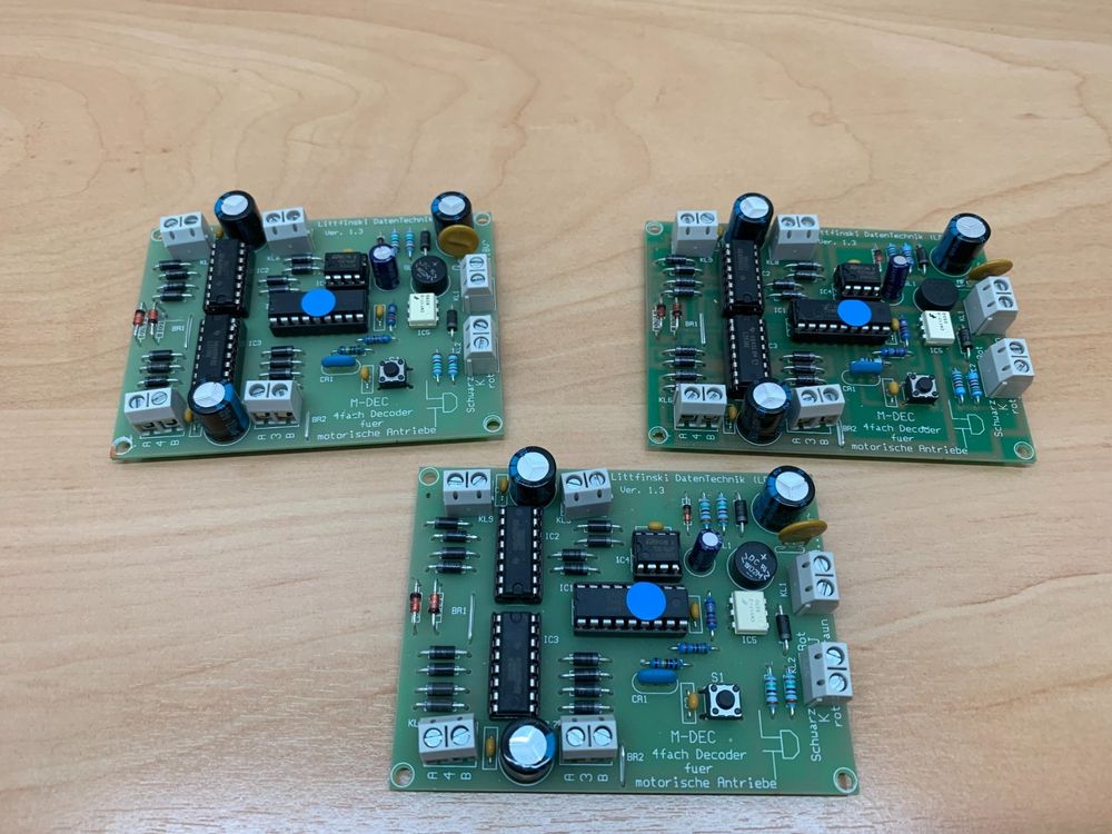 Littfinski M-DEC-DC 4fach Weichenmotor Decoder DCC | Kaufen auf Ricardo