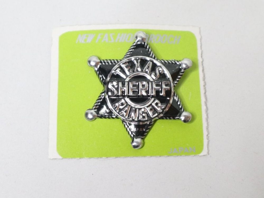 Blech Sheriff Stern Texas Ranger made in Japan | Kaufen auf Ricardo
