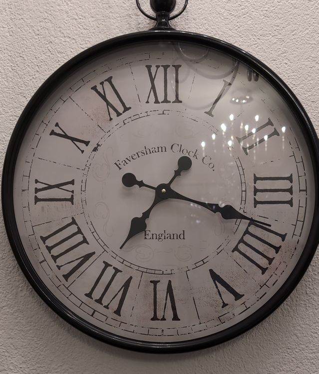 XL Wanduhr Bossenden Vintage Shabby Chic von Westwing (Gebraucht) in ...