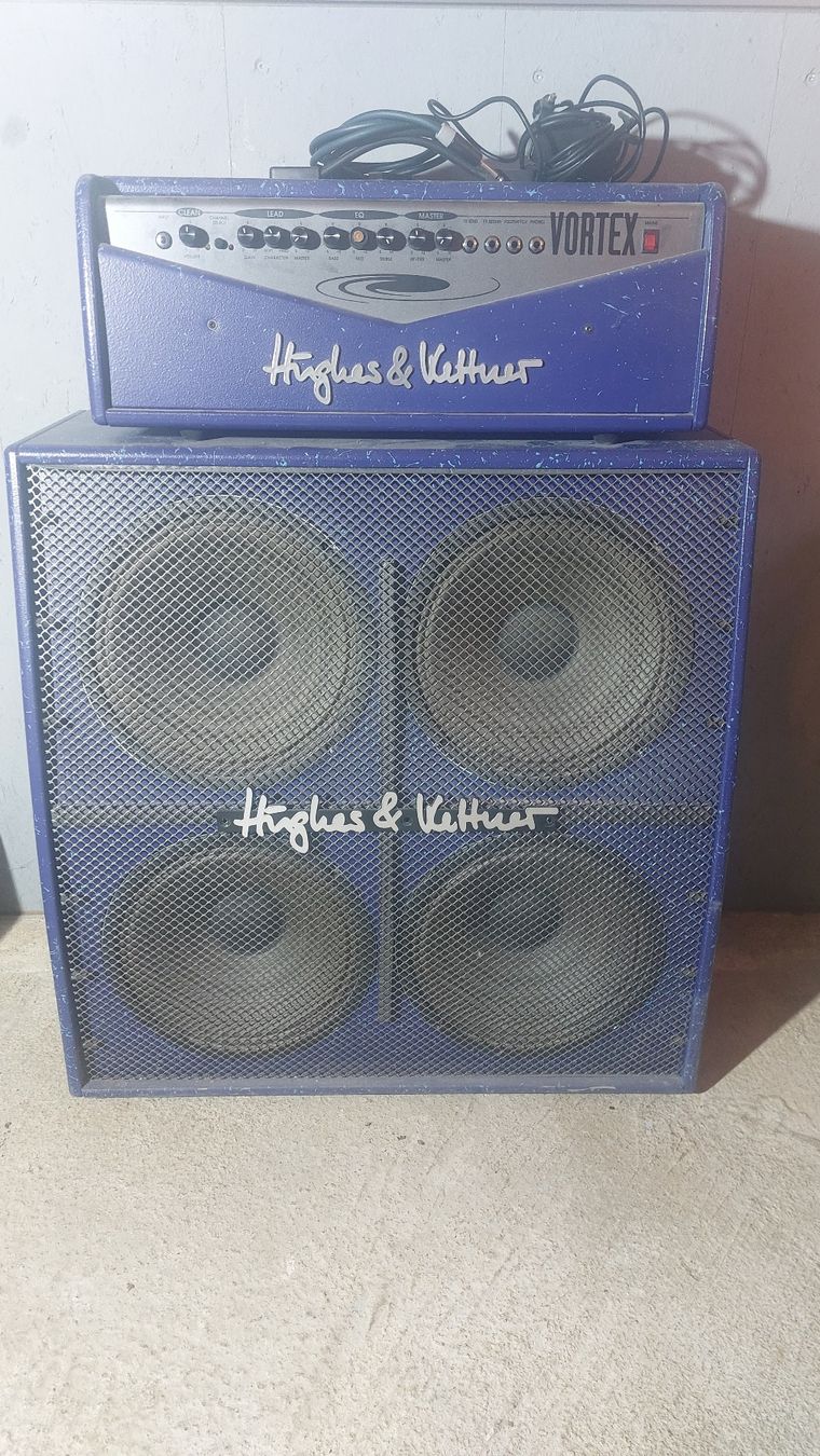 Hughes & Kettner Vortex Halfstack – Amp Head + 4×12 Cabinet (Gebraucht ...