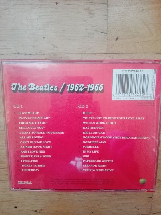 The Beatles (1962-1966 + 1967-1970) > mit Booklet's