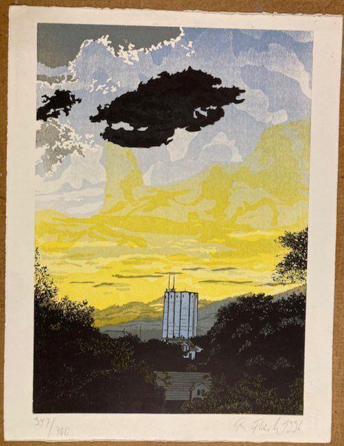 Lithografie von Roland Flück (ID b1538) | Kaufen auf Ricardo