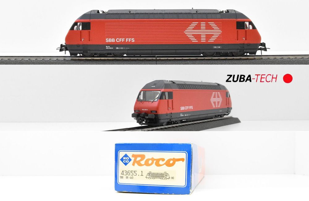 Roco 43655.1 E-Lok Re 460 SBB H0 GS Analog mit OVP | Kaufen auf Ricardo