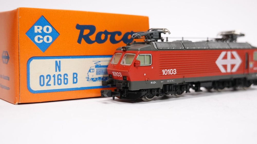 e42 Roco 02166B SBB Re 4/4 IV E-Lok rot 10103 | Kaufen auf Ricardo
