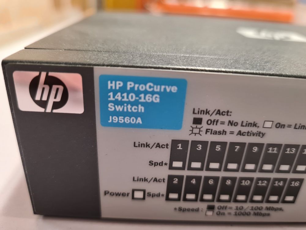 HP ProCurve 1410-16G Switch J9560A | Kaufen auf Ricardo