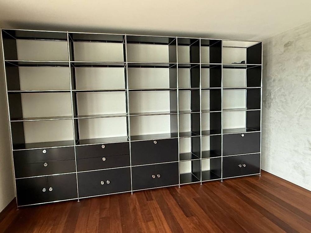 Modernes Metallregal von Interio mit Schubladen und Klappe (Gebraucht ...
