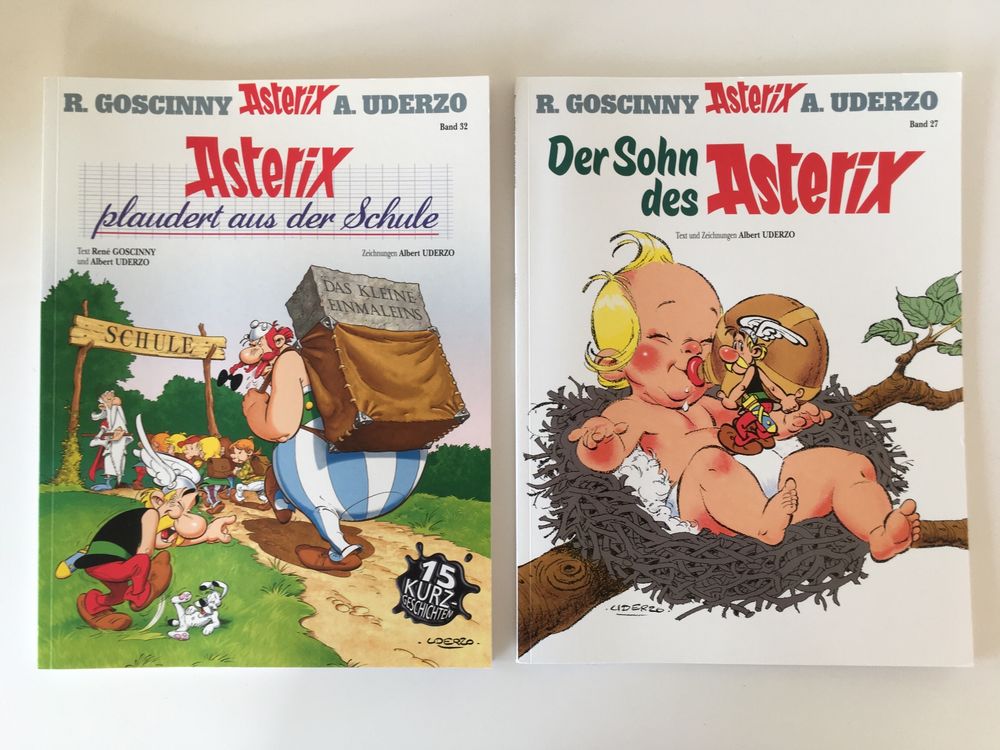 ASTERIX plaudert aus der Schule & Der Sohn des (Band 27&32) | Kaufen auf Ricardo