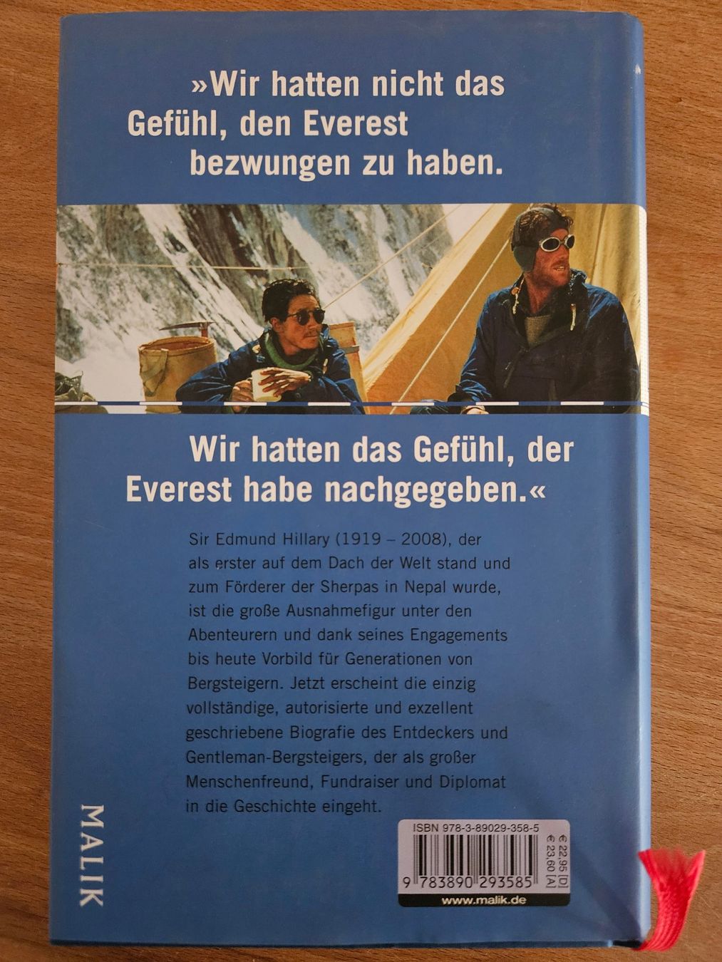 Alexa Johnston, Sir Edmund Hillary, die Biographie (Gebraucht) in ...