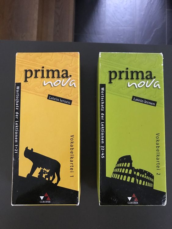 Prima Nova Latein Vokabelkartei 1 + 2 | Kaufen auf Ricardo