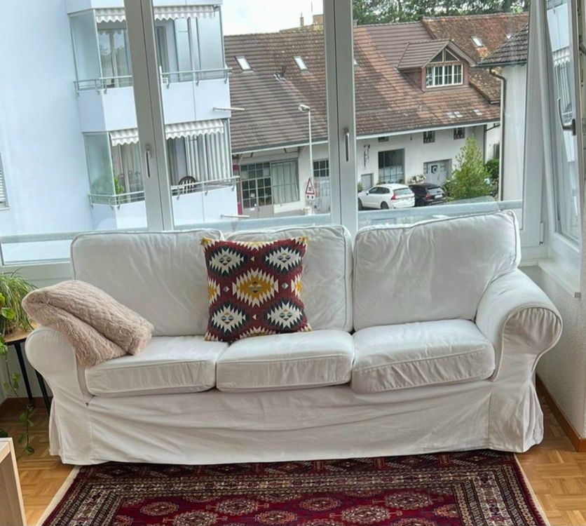 Ikea ektorp sofa weiss (Gebraucht) in Zürich für CHF 50 – nur Abholung auf Ricardo kaufen