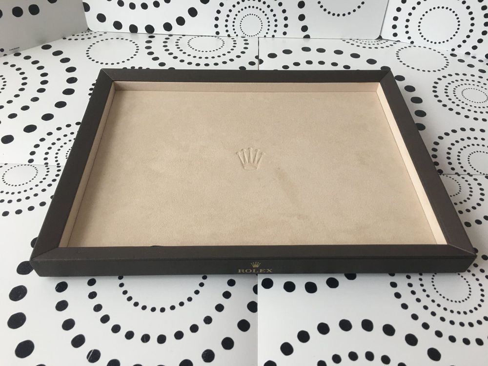 ROLEX ORIGINAL - DISPLAY PRESENTOIR RARE PLATEAU - VERY RARE (D ...