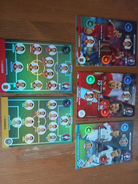 5 Special Cards von Panini Adrenalyn XL UEFA Euro 2016 (Neu (gemäss ...