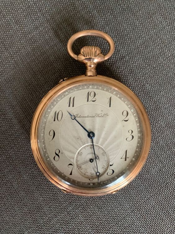 IWC Taschenuhr (Gebraucht) in Oberrüti für CHF 1480 – nur Abholung auf Ricardo kaufen