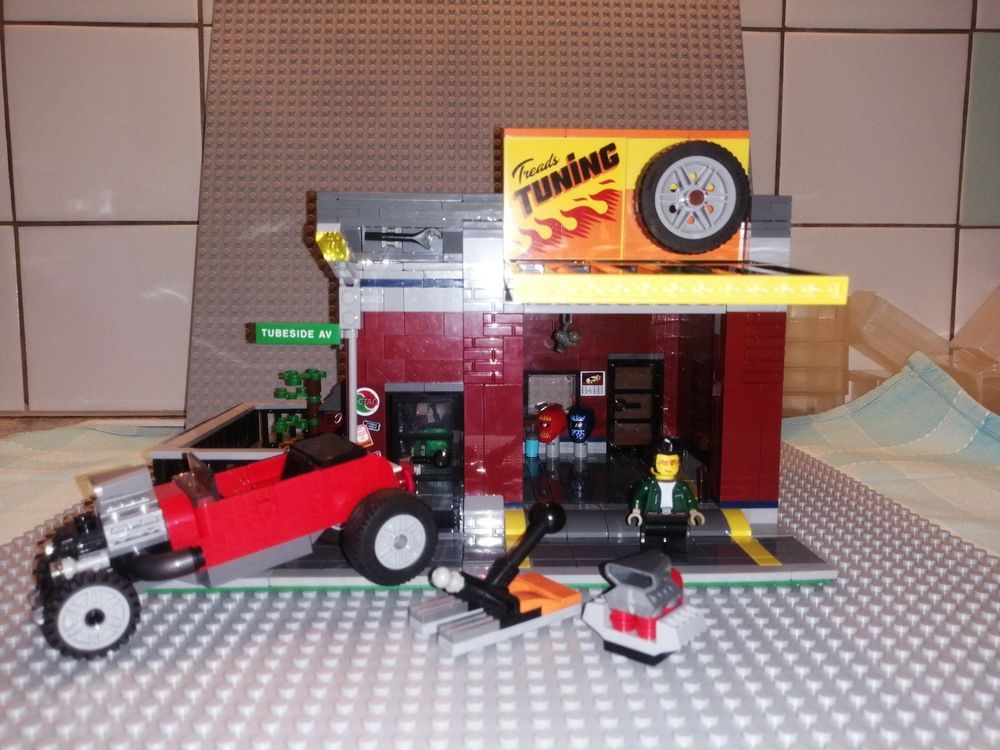 Le garage Tuning Lego | Kaufen auf Ricardo