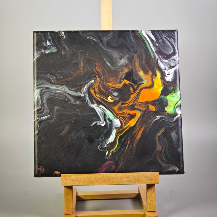 Unikat Acrylbild "Mystic Universe" 20 x 20 cm (Neu (gemäss Beschreibung)) in Schönenwerd für CHF ...