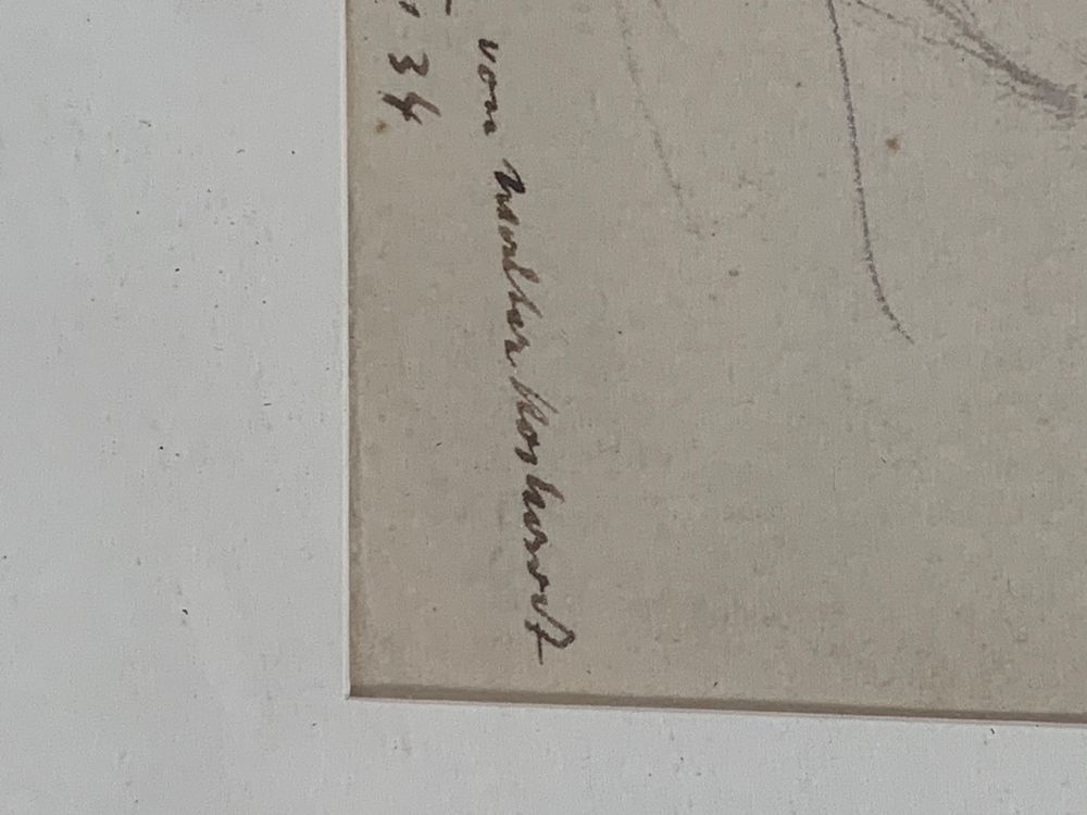 Walter Roshardt (1897-1966) Aquarell von einer Dame | Kaufen auf Ricardo