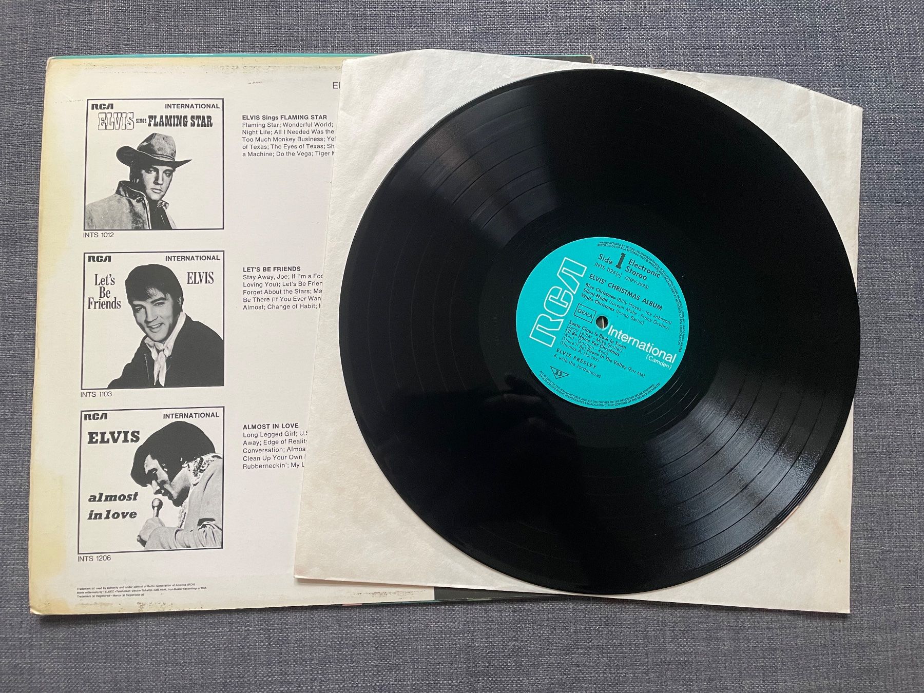 ELVIS PRESLEY: ELVIS' CHRISTMAS ALBUM (LP) *KULT VINYL* (Gebraucht) in ...