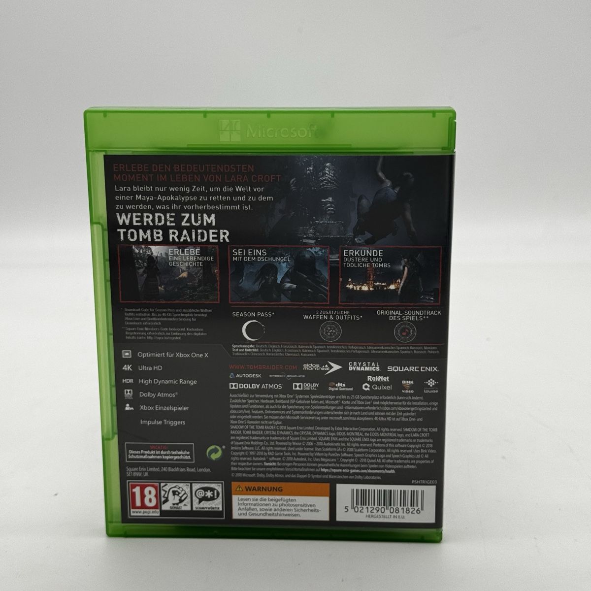 Shadow of the Tomb Raider – Croft Edition (Xbox One) (Gebraucht) in ...