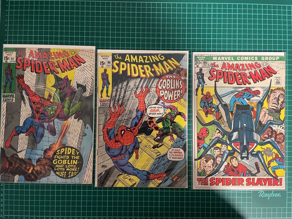 Amazing Spiderman Comics Issues #97,98,105 | Kaufen auf Ricardo