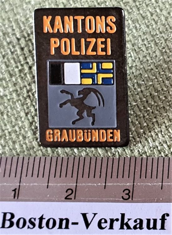 D697 - Pin Kantons Polizei Graubünden (Gebraucht) in Reinach BL für CHF 2 – mit Lieferung auf ...