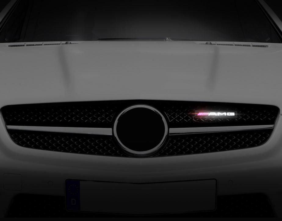 AMG Frontgrill Emblem Badge LED-Licht (Neu und originalverpackt) in ...
