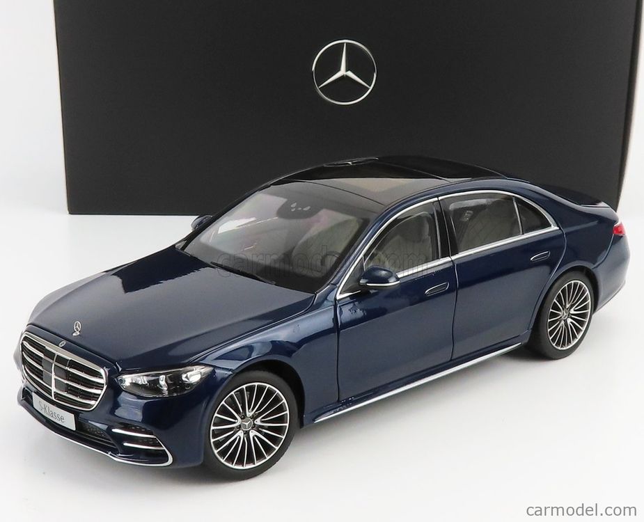 1:18 Mercedes-Benz S-Klasse (W223), blue Norev (Neu und ...
